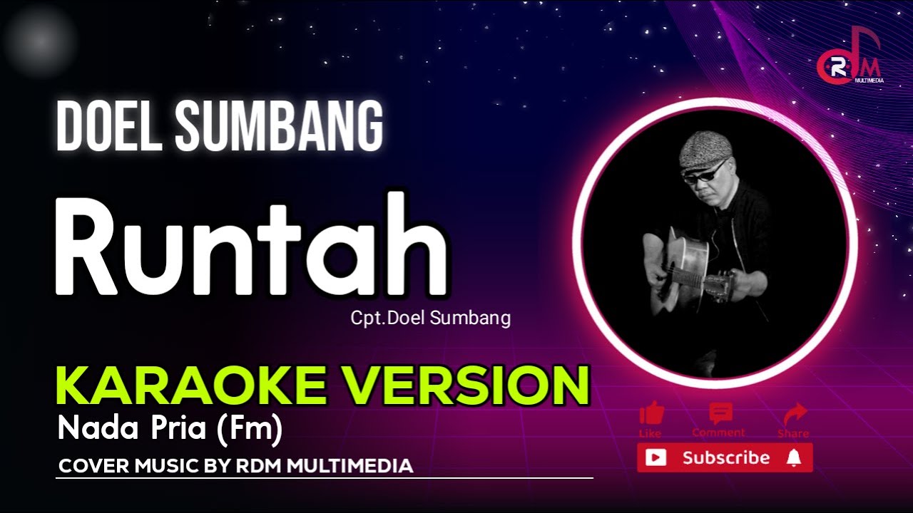 Runtah - Doel Sumbang || Karaoke Lirik - YouTube