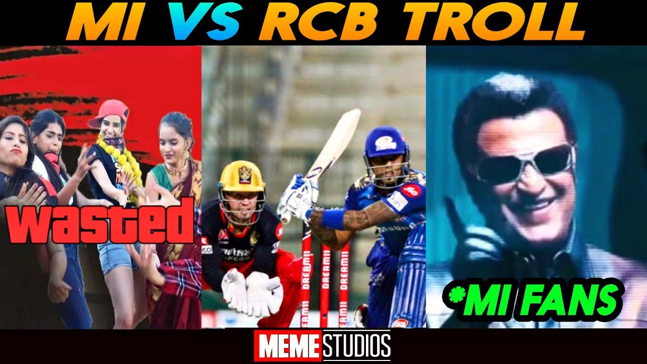 MI vs RCB TROLL|28 Oct 2020|Meme Studios| #MI #Rcb #MIvsRCB #IPL - YouTube