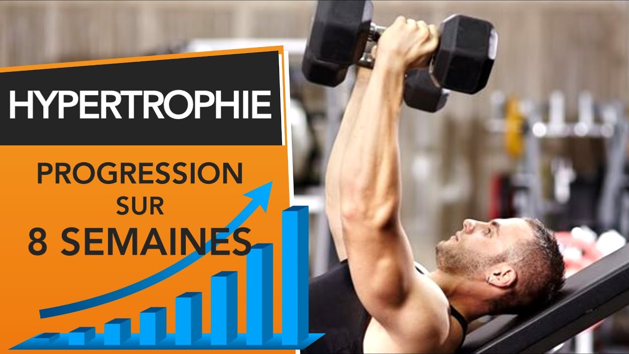 Progresser en musculation - Cycle d'hypertrophie sur 8 semaines - YouTube