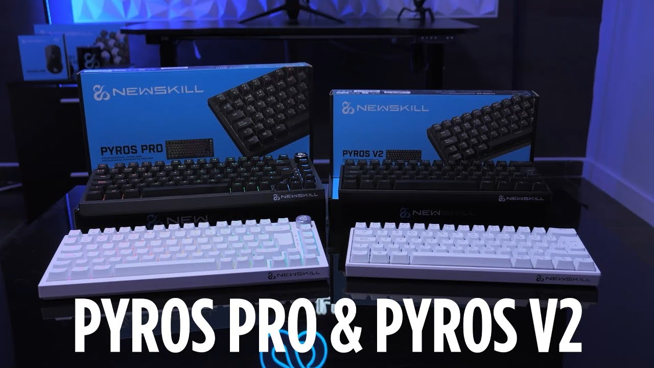 Newskill Pyros V2 y Pyros Pro - Teclados silenciosos, rápidos y ...
