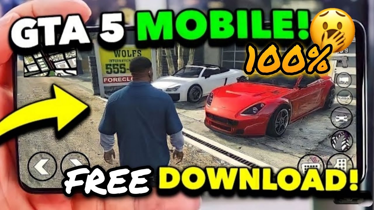 @TechnoGamerzOfficial GTA 5 download on mobile 100% | Like GTA 5 Gameplay | krrish bhai gaming ...