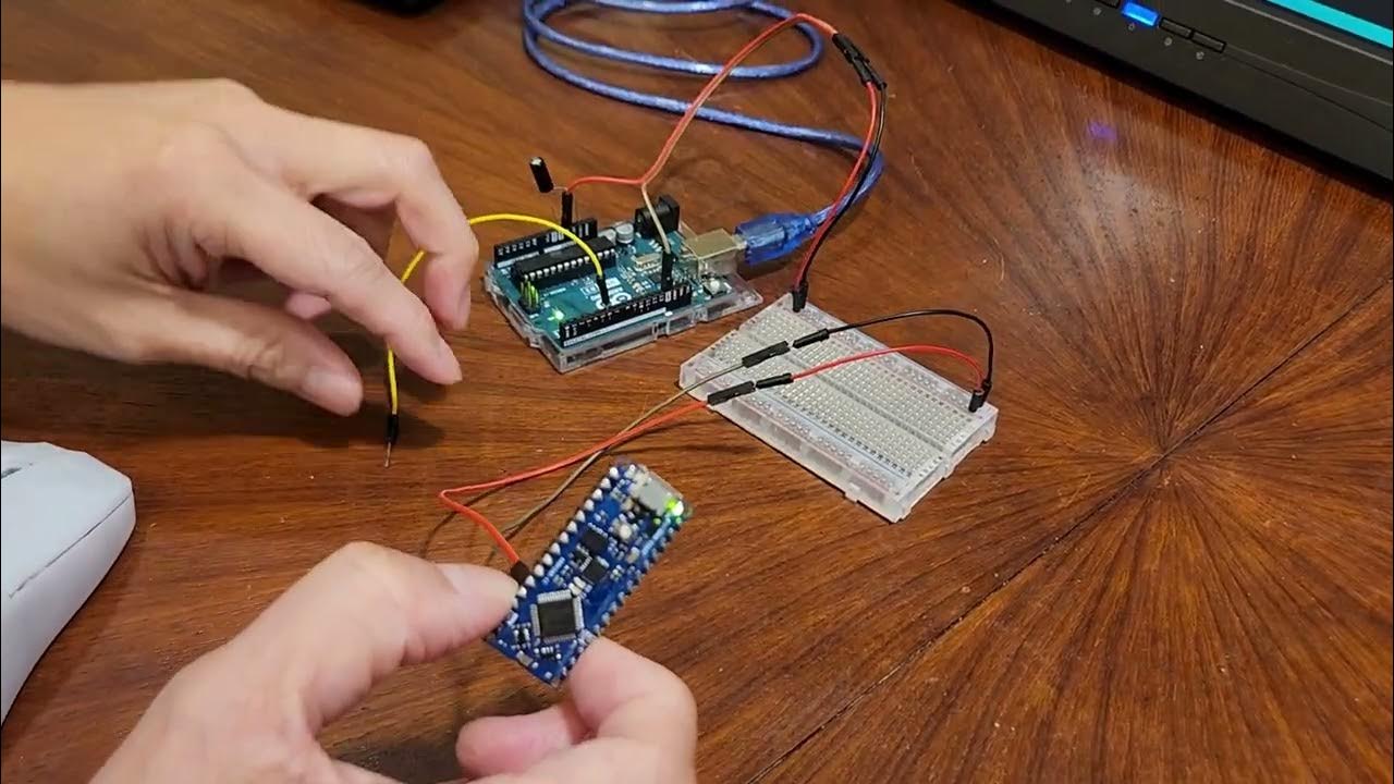 Programming Arduino NANO Every (ATMega4809) using UPDI - YouTube