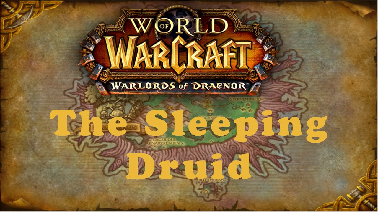 World of Warcraft Quest: The Sleeping Druid (Alliance) - YouTube