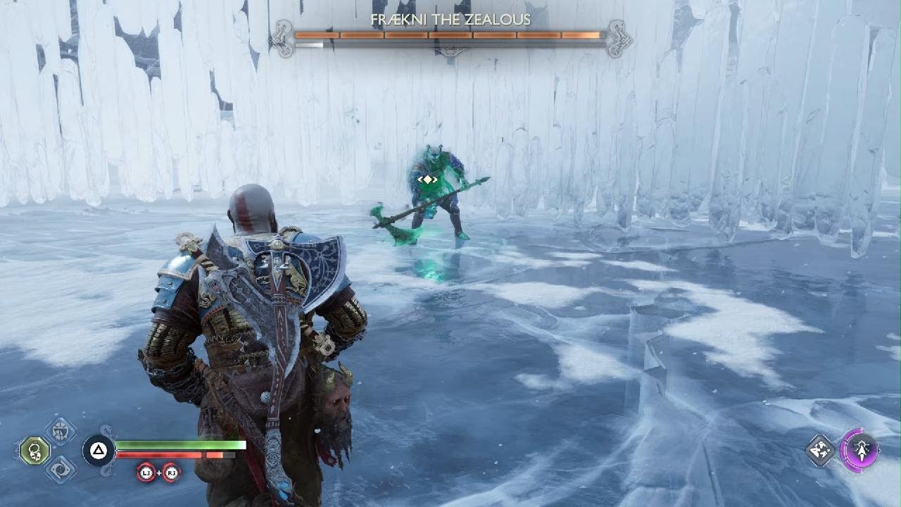 *SPOILER WARNING* ONLY HANDS Vs The Zealous God Of War Ragnarok - YouTube