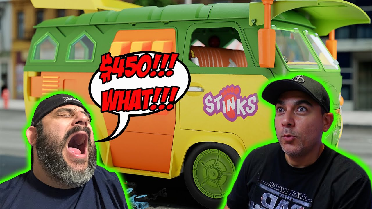 Super 7 Teenage Mutant Ninja Turtles Party Wagon - Collector's View ...