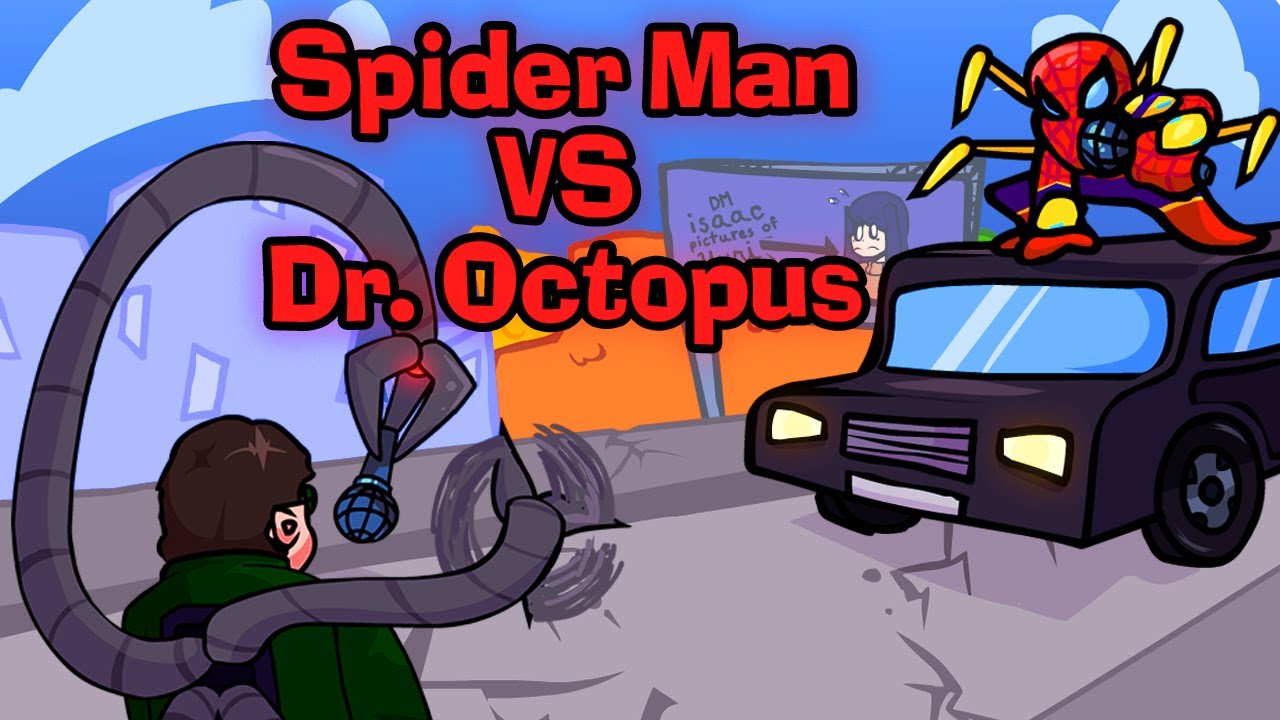 Friday Night Funkin' Spider Man VS Dr. Octopus (Hello Peter) (Spiderman ...