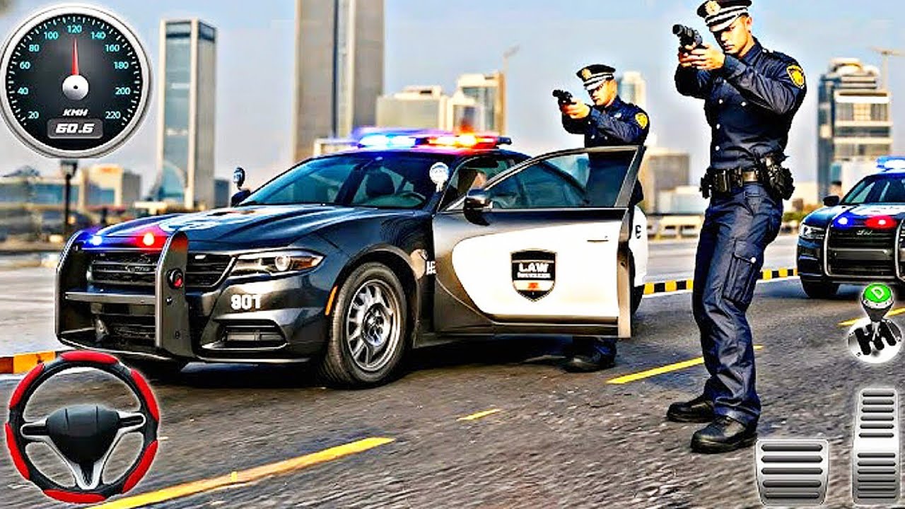 High-Speed Police Car Pursuits & Crazy Stunts! 🚔💨 | Crazy Champ - YouTube