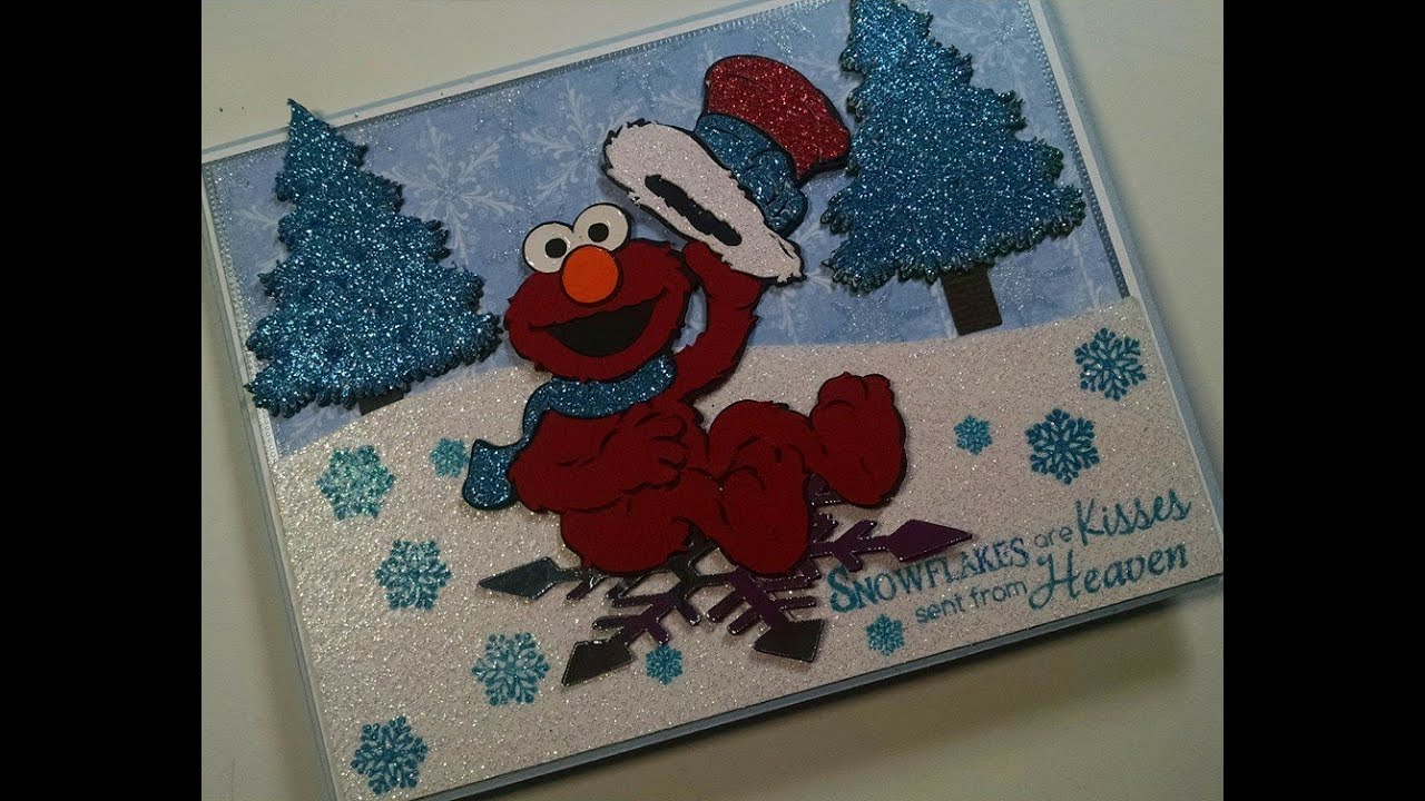 2014 #19 Elmo SnowFlakes are Kisses From Heaven Christmas Card - YouTube