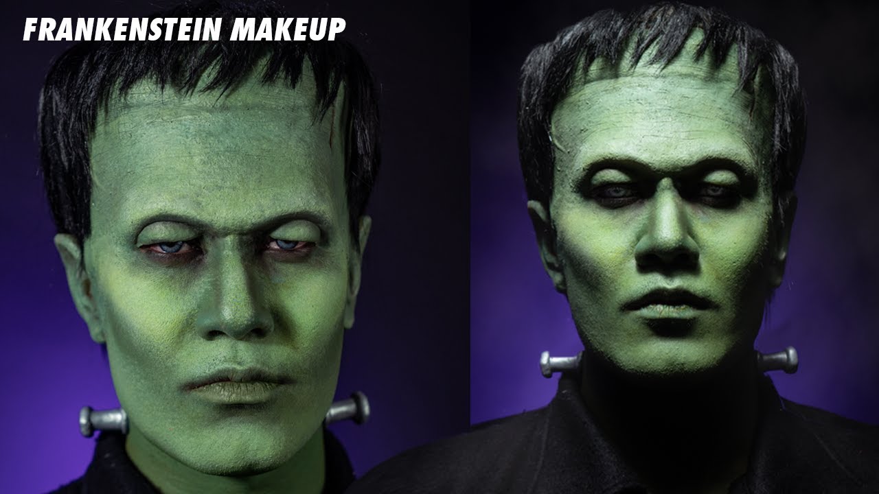 FRANKENSTEIN Makeup Tutorial (Herman Munster) | Prince De Guzman ...