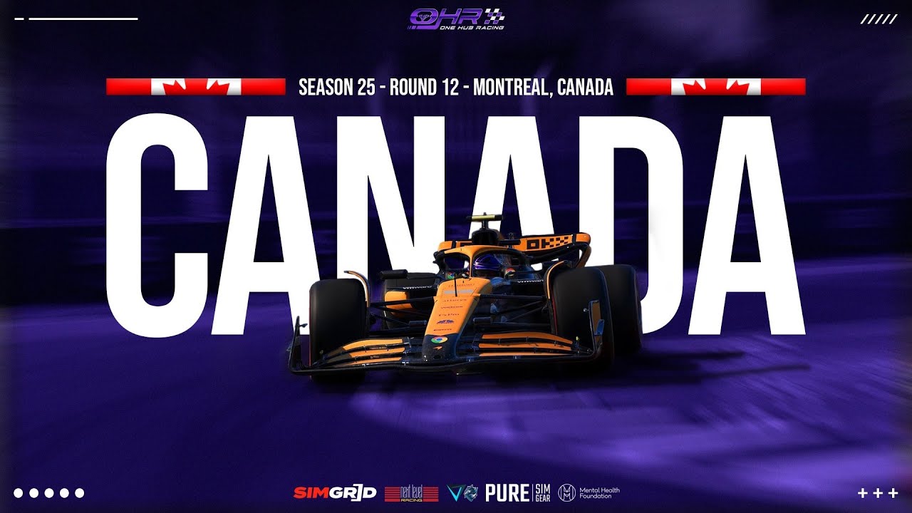 One Hub Racing Season 25 P2 Tier - Round 12: Canada - YouTube