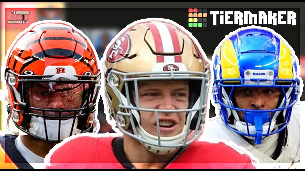 Taped Up Tier List Tuesday - NFL RB#1 Edition - YouTube