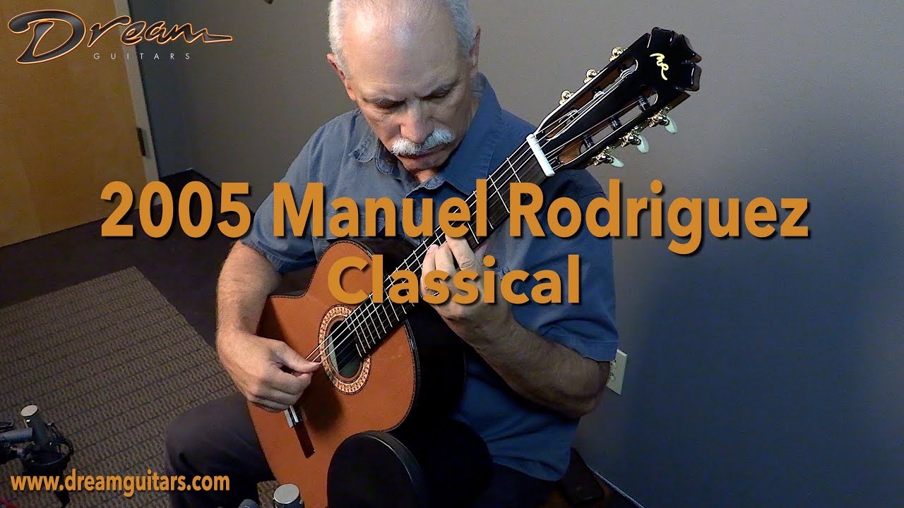 2005 Manuel Rodriguez Classical, Brazilian Rosewood/Canadian Cedar ...