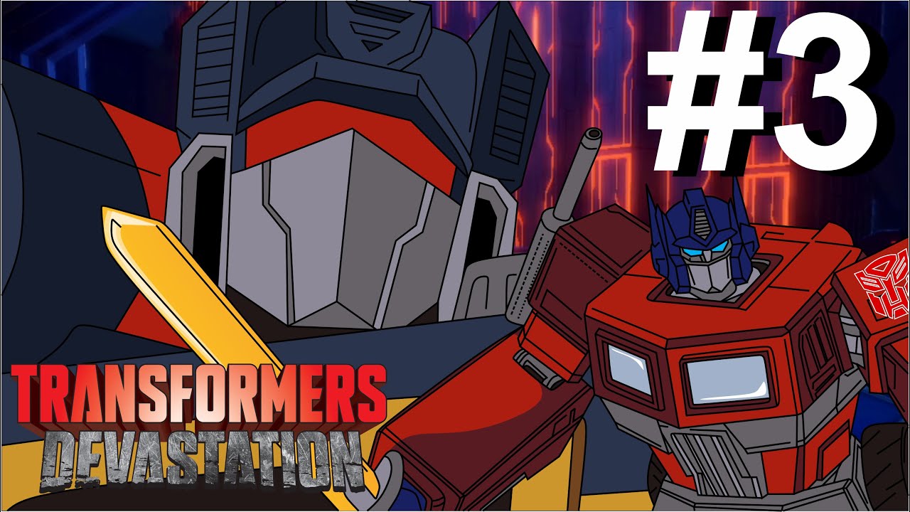 #3 TRANSFORMERS DEVISTATION The Sound wave of a SWARM!! Optimus in the ...