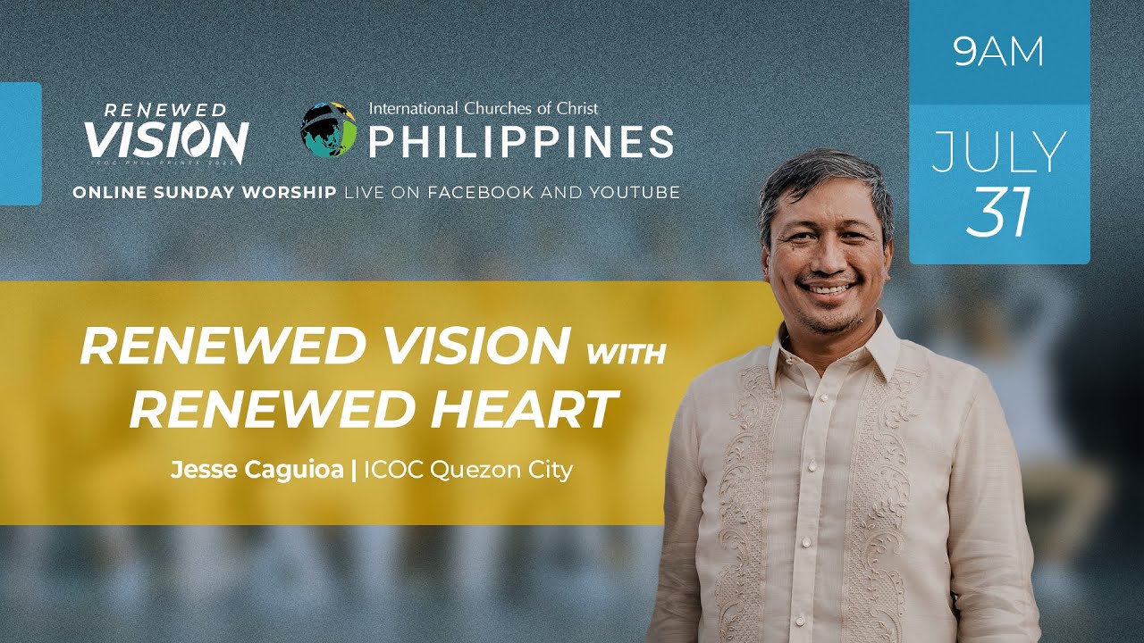 July 31, 2022 - ICOC Philippines Sunday Worship Service - YouTube