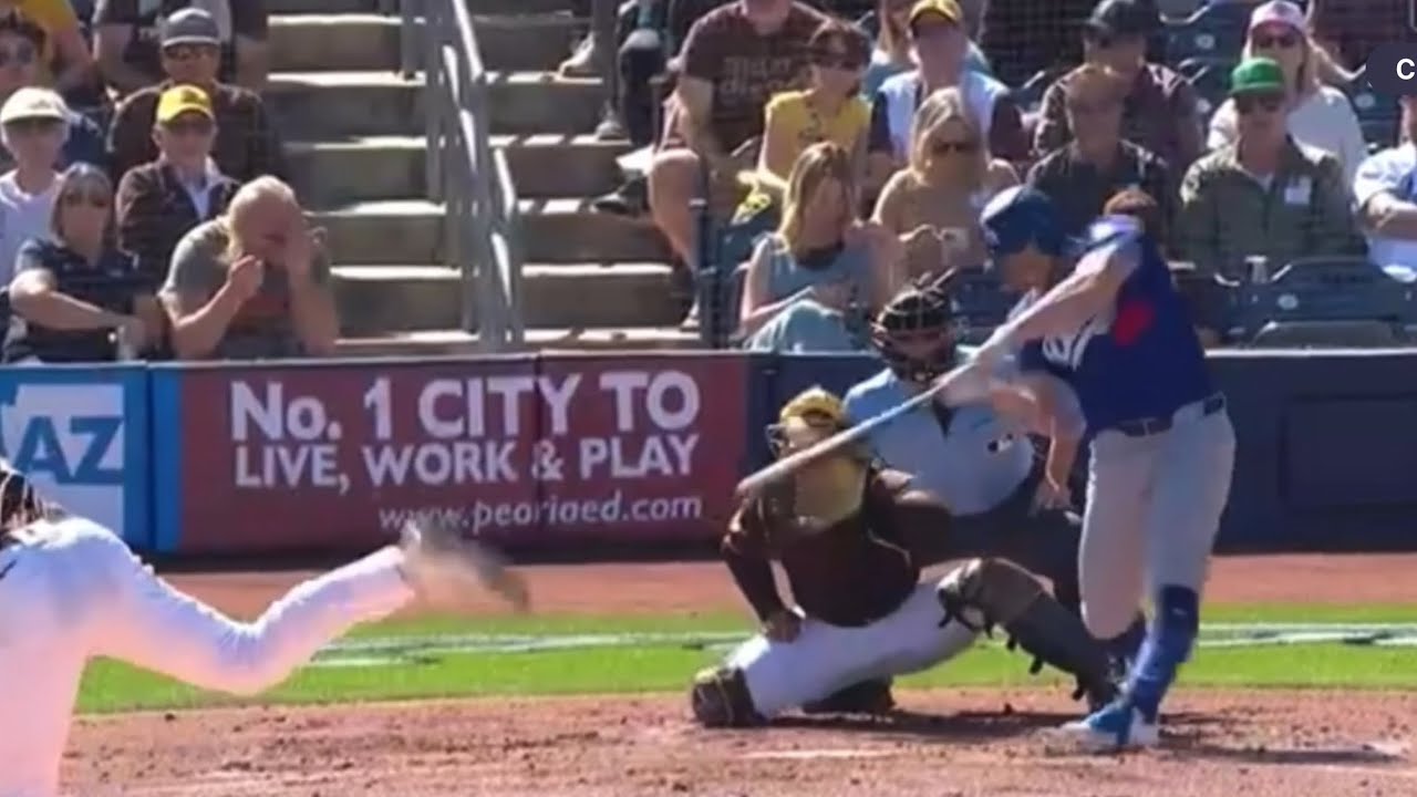 Los Angeles Dodgers vs San Diego Padres Highlights 2/22/24 2024 MLB ...