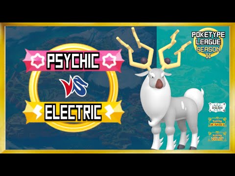 PSYCHIC TYPES vs ELECTRIC TYPES | Round 17: PokeType League 02 - YouTube