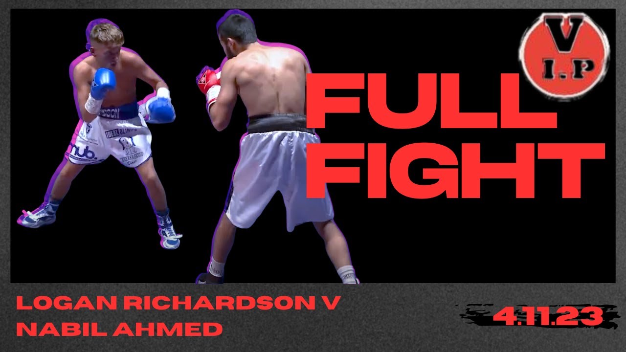 Logan Richardson v Nabil Ahmed - Full Fight - Hull City Hall - 4.11.23 ...