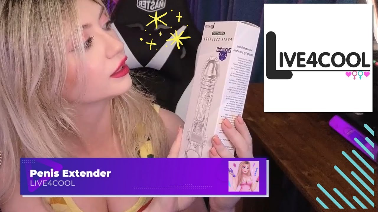 Penis Extender Sleeve by Live4Cool - YouTube