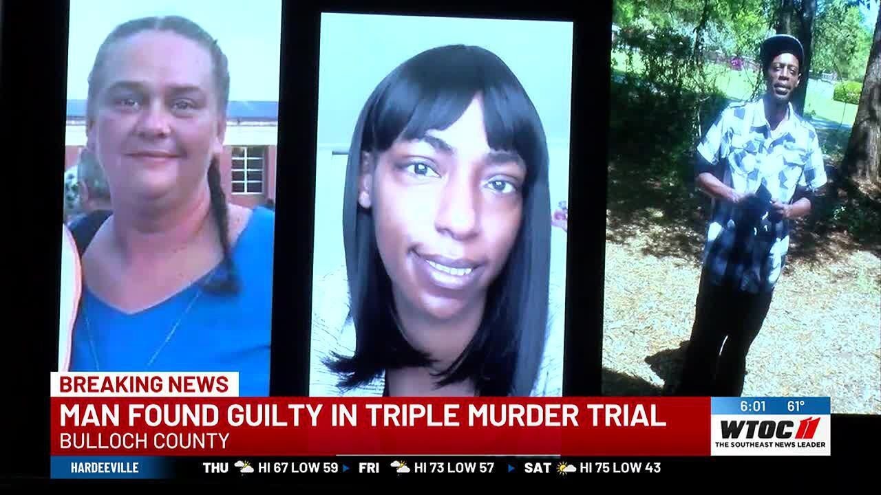 Jury Reaches Verdict In 2021 Bulloch County Triple Murder Trial Youtube