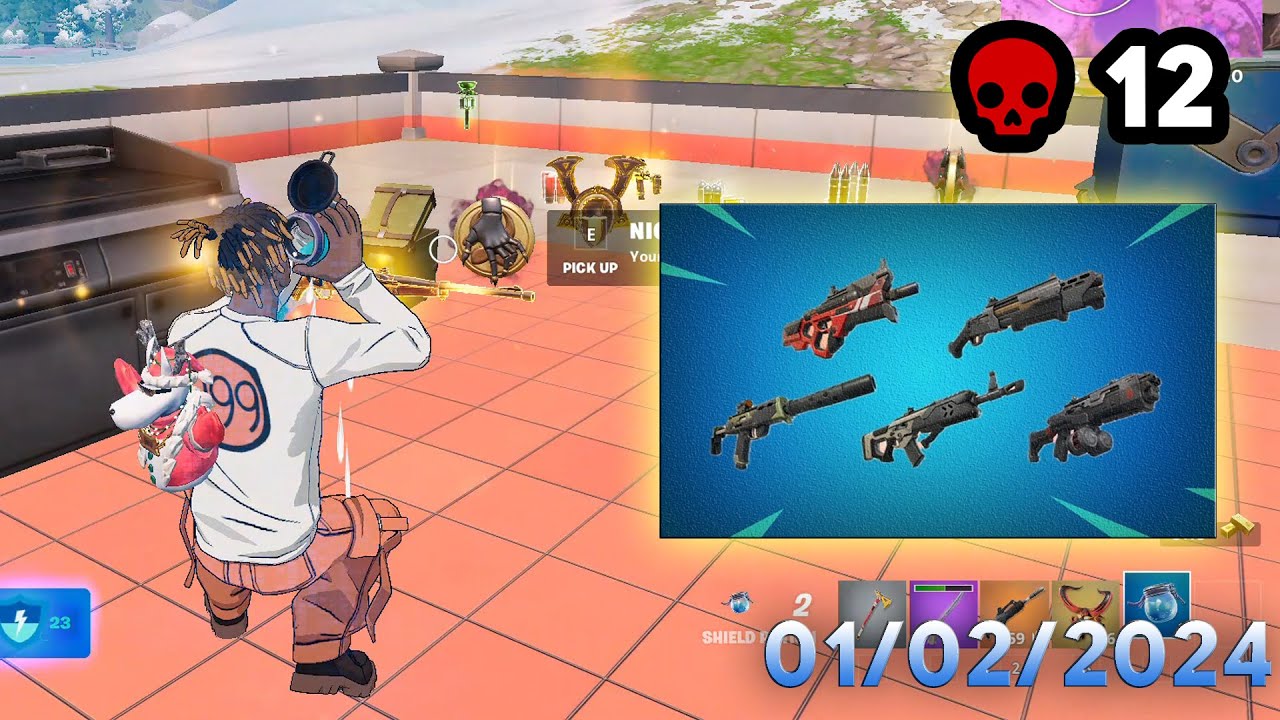 Intense 2nd Place Finish in Fortnite Zero Build Chapter 6 Season 1! (01 ...