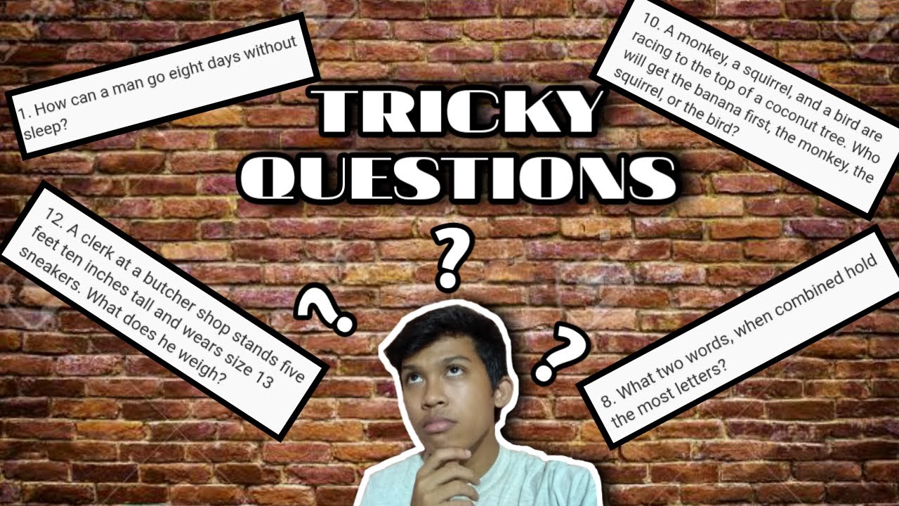 I ANSWERED TRICKY QUESTIONS YouTube i-answered-tricky-questions-youtube