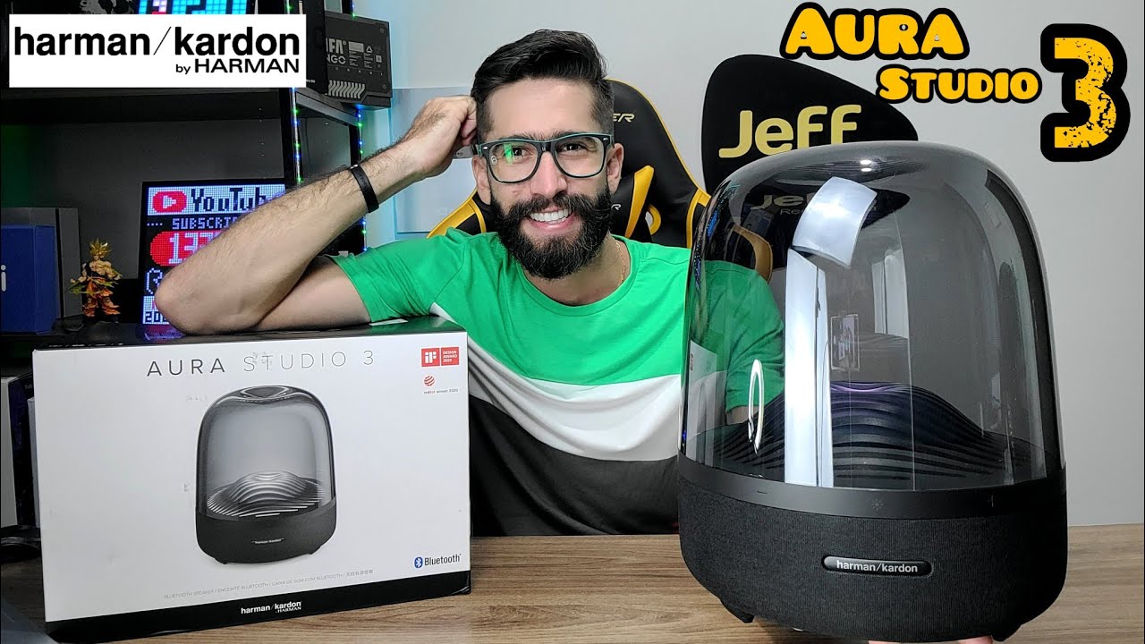 HARMAN KARDON AURA STUDIO 3 130W: Caixa de Som Com GRAVE e SUBGRAVE de RESPEITO! (Análise ...