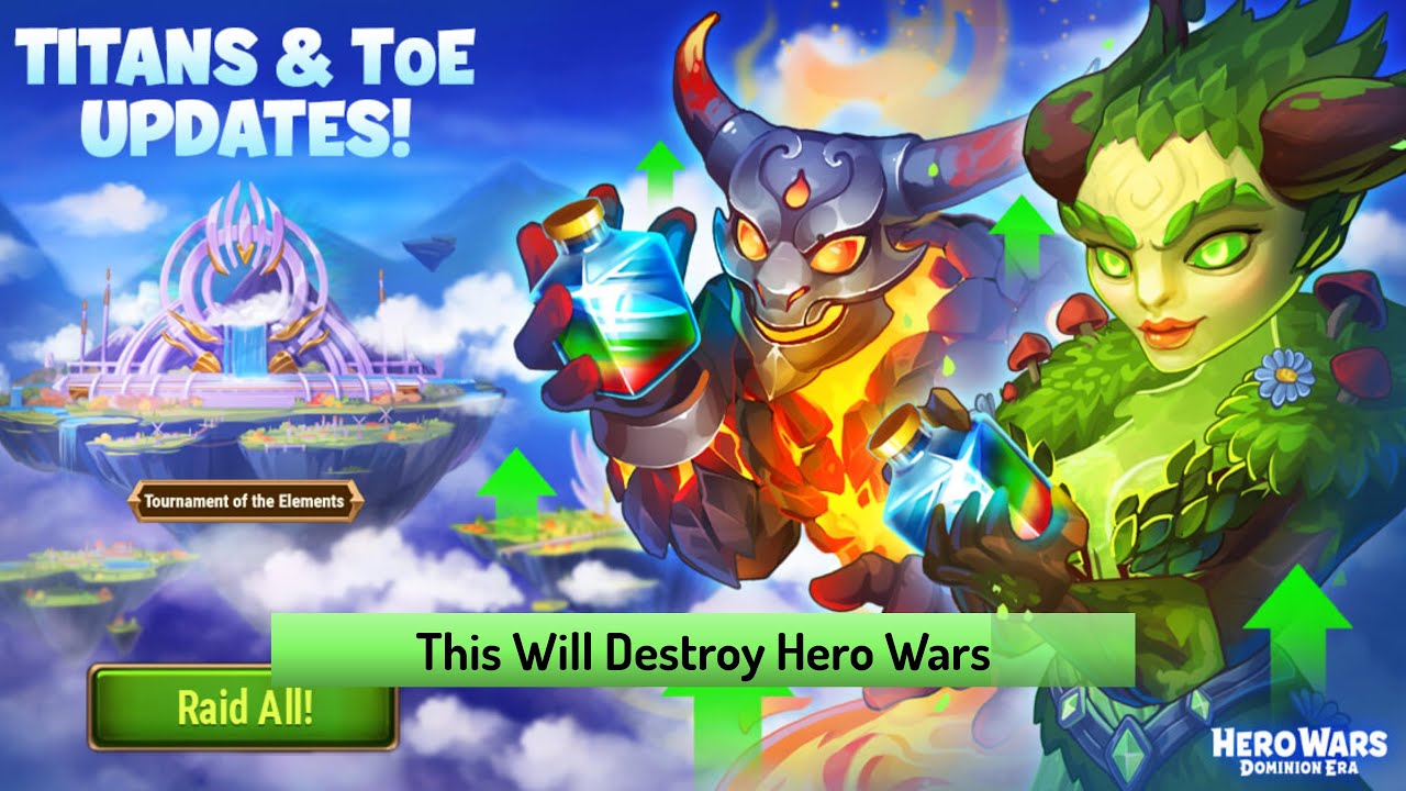 Disastrous Titan Update Incoming — Hero Wars: Dominion Era - YouTube