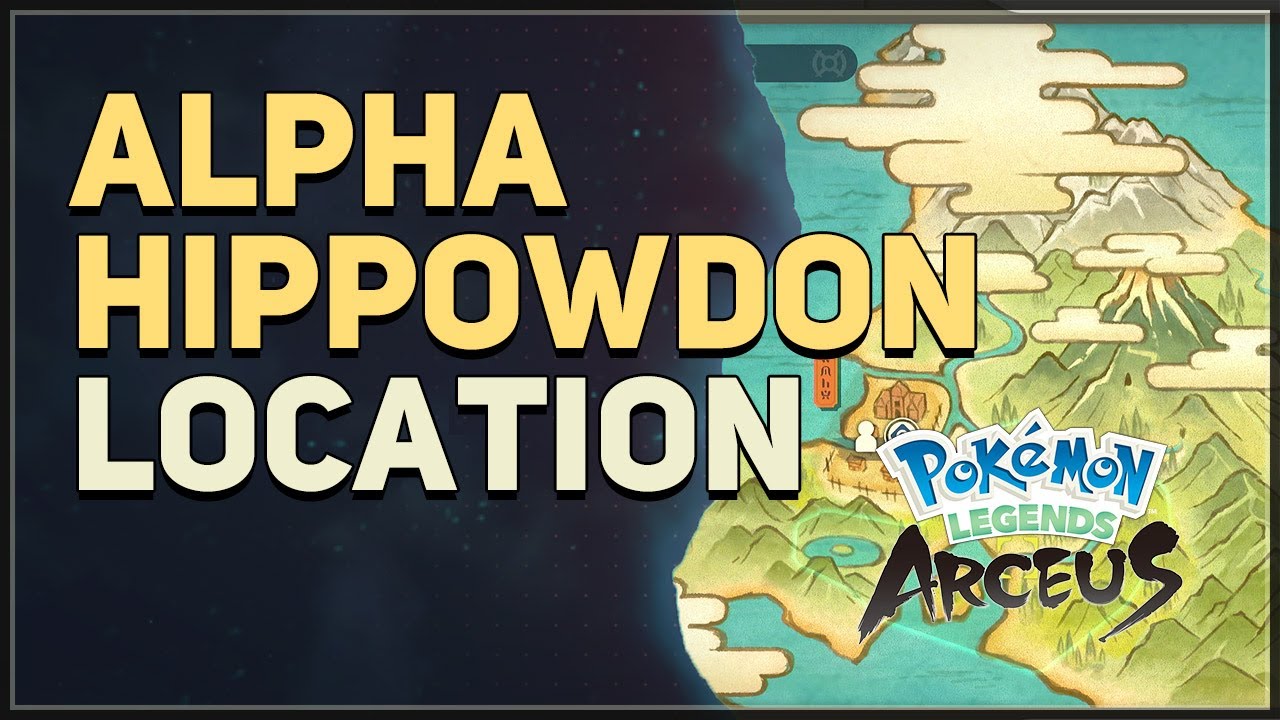 Alpha Hippowdon Location Pokemon Legends Arceus - YouTube