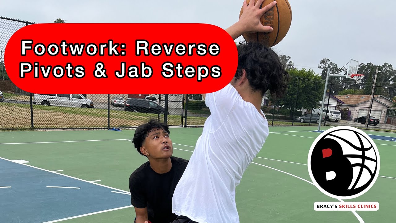 Basketball Footwork: Reverse Pivots & Jab Steps 🔥🔥 - YouTube