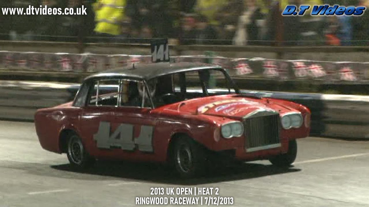 2013 UK Open Heat 2 | Banger Racing | Ringwood Raceway - YouTube