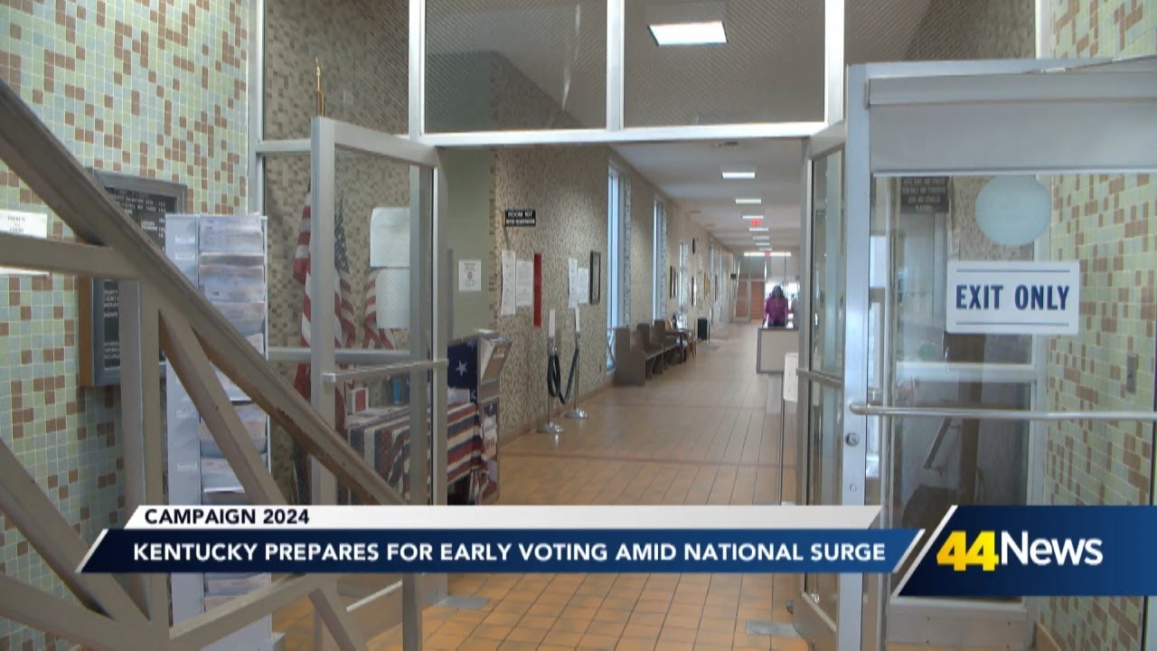Early no-excuse voting begins Thursday in Kentucky - YouTube