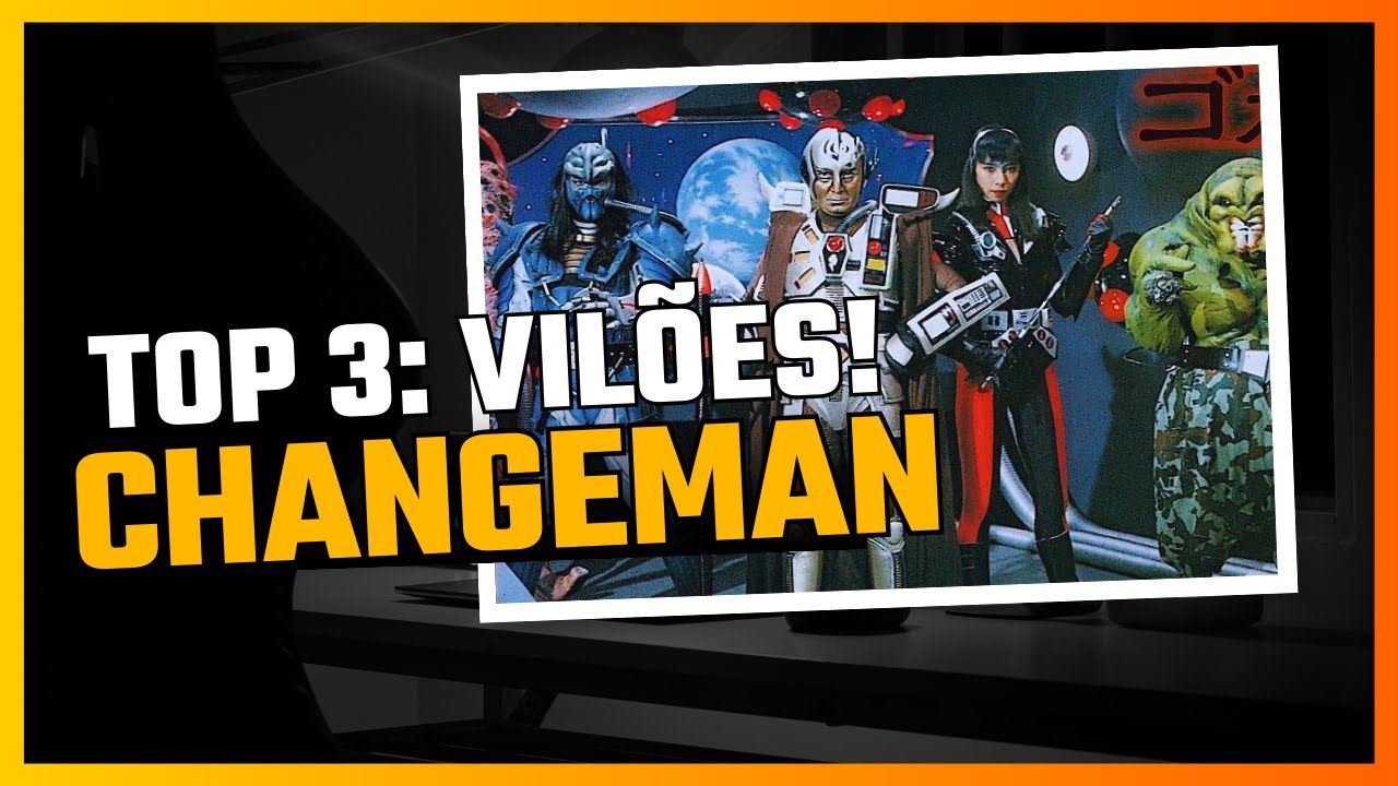 TOP 3: MAIORES E MAIS TERRIVEIS VILÕES DE CHANGEMAN! - YouTube