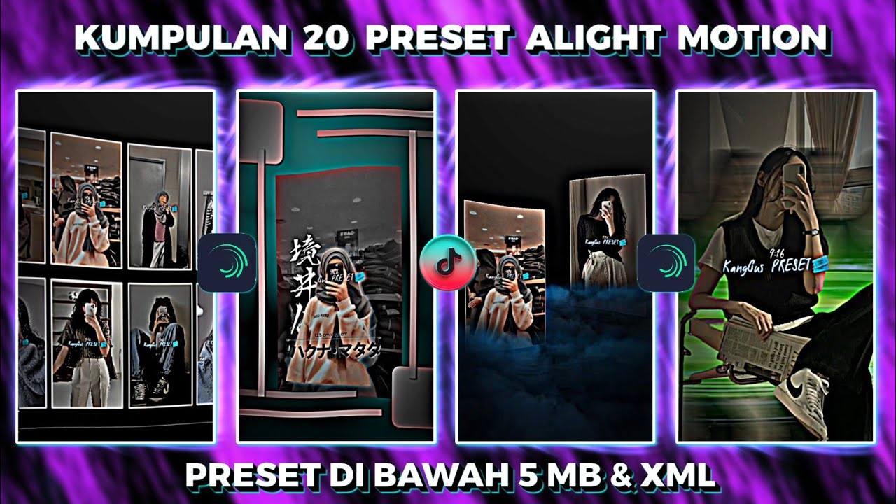 Kumpulan 20 Preset Base Alight Motion Jedag Jedug Viral Tiktok Terbaru 2023 | Dibawah 5mb & Xml ...