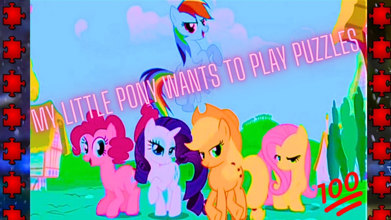 My little pony jigsaw puzzle - YouTube