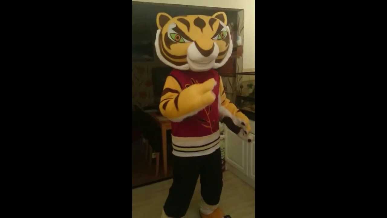 Kung Fu Panda Tigress Costume dance - YouTube