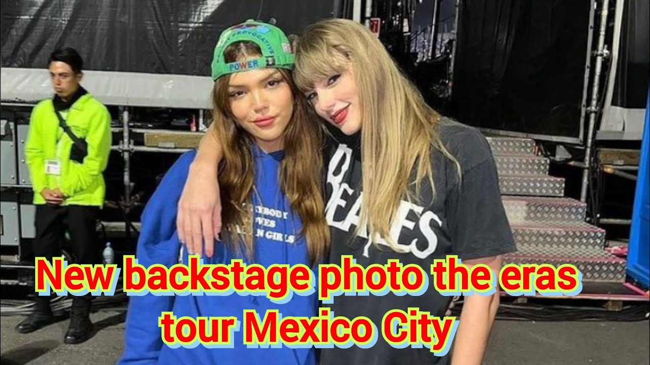 new photos of taylor backstage with Alfonso Cuarón and fam, Jessica ...