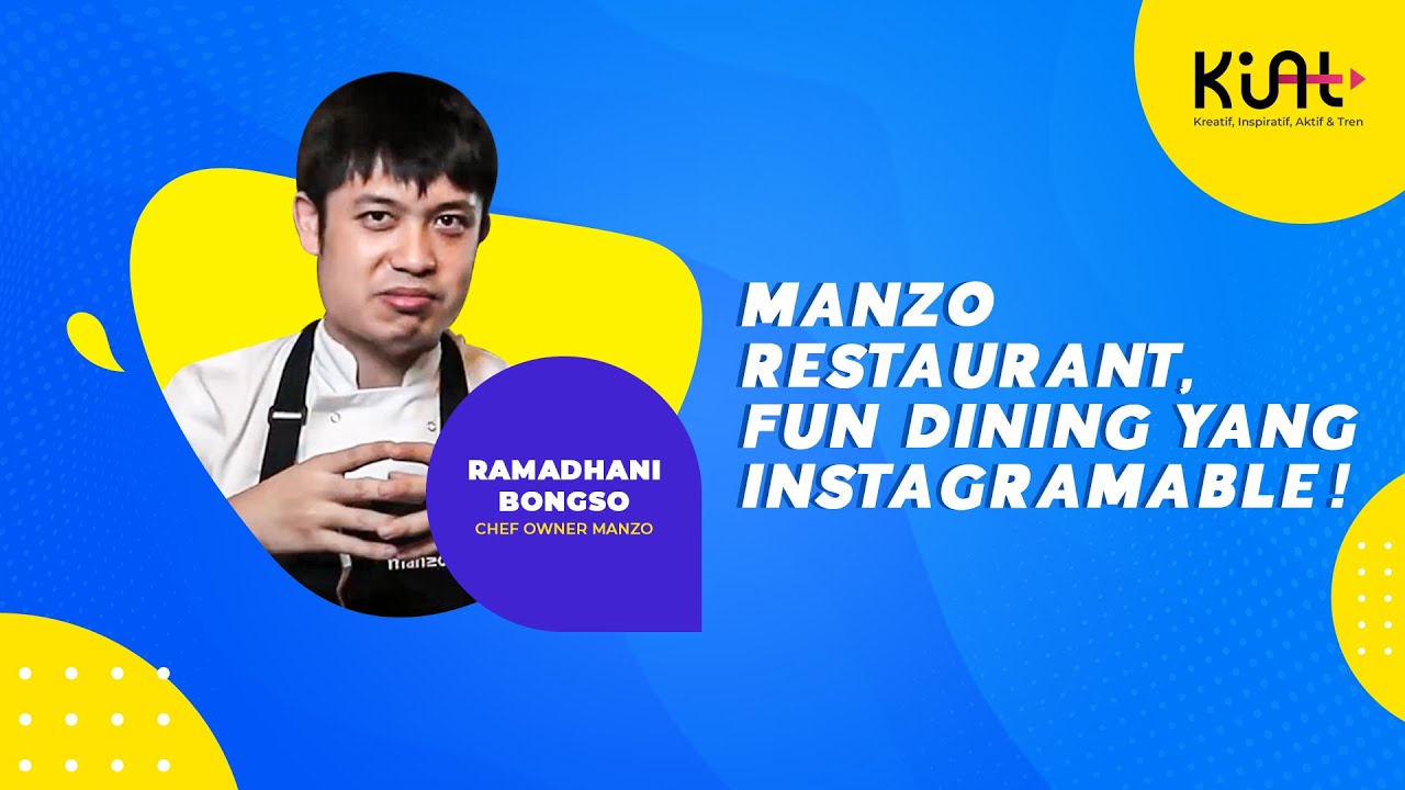 MANZO RESTAURANT, FUN DINING YANG INSTAGRAMABLE! - KIAT - YouTube