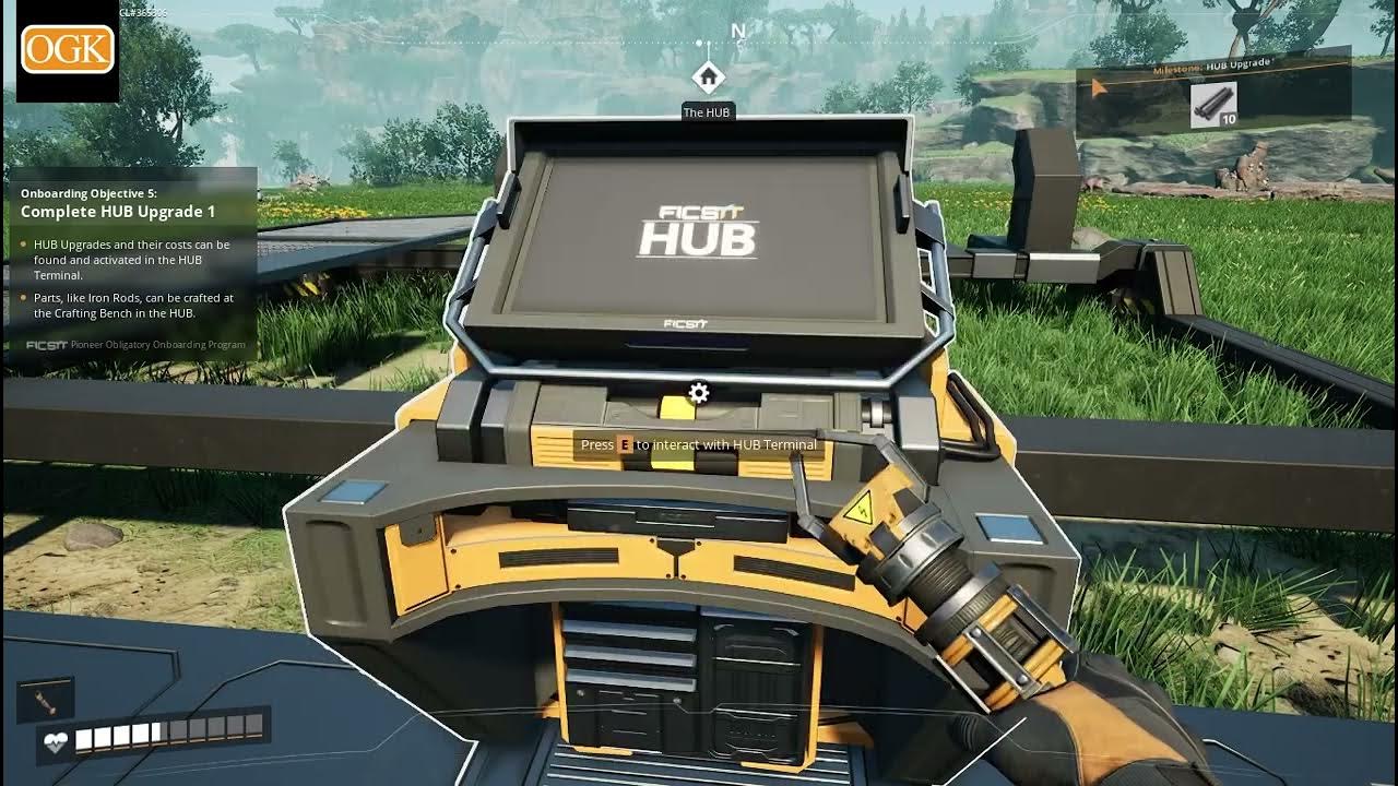 Satisfactory Part 2: Advancing to Hub Upgrade Level 1 – Essential Features Unlocked - YouTube