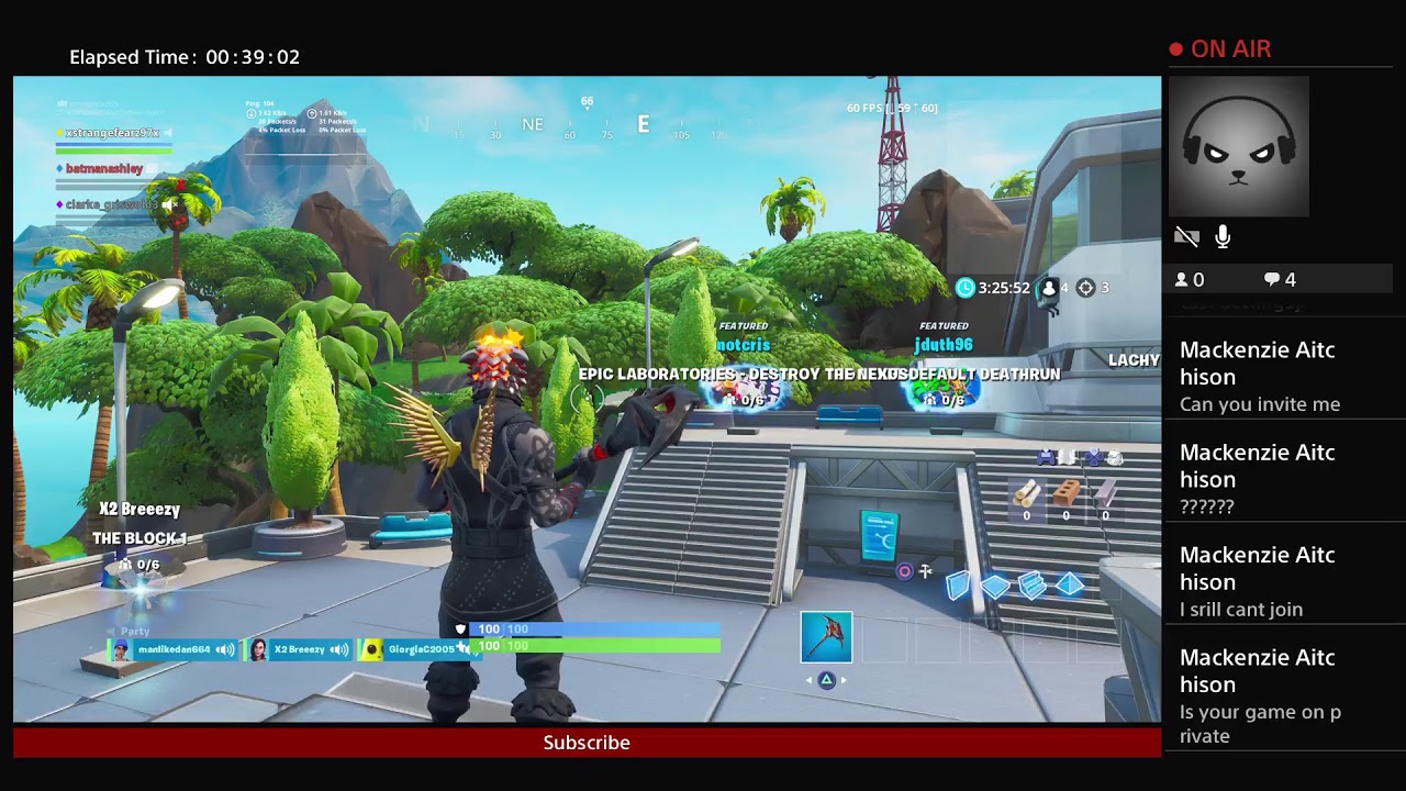 Kryptic vs fortnite - YouTube