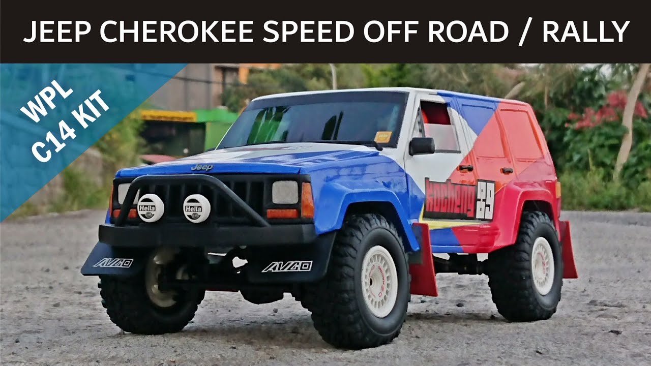 WPL C14 CUSTOM. WPL JEEP CHEROKEE SPEED OFF ROAD / RALLY. - YouTube