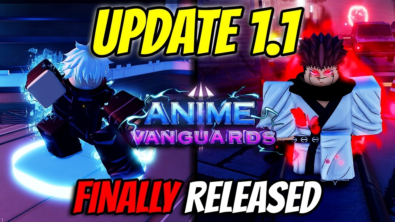 NEW Anime Vanguards Update 1.1 *FINALLY* Released! - YouTube