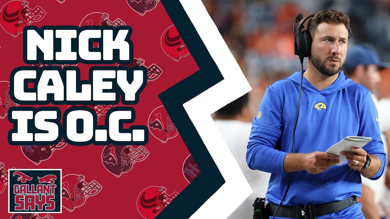 Can Nick Caley save C.J. Stroud & the Houston Texans offense?!? | Gallant Says LIVE 2/4 - YouTube