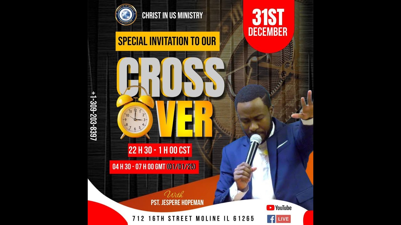 CROSSOVER NIGHT 2024-2025 || CHRIST IN US MINISTRY - YouTube