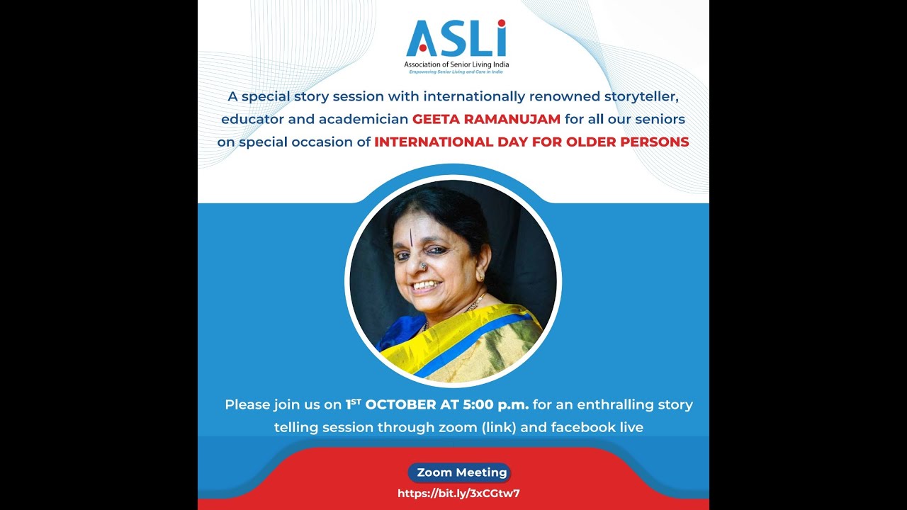 Story Telling Session by Geeta Ramanujam- ASLI - YouTube