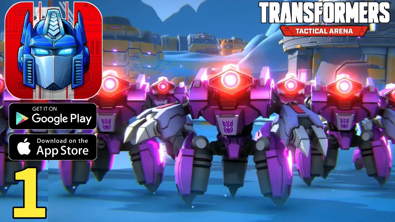 Transformers Tactical Arena Gameplay Walkthrough Part 1 (ios, Android ...