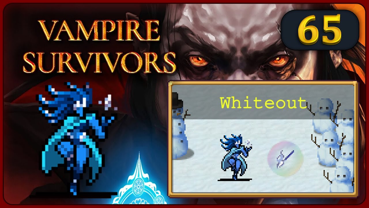 Vampire Survivors (4K) #65 - Whiteout - She-Moon Eeta - YouTube