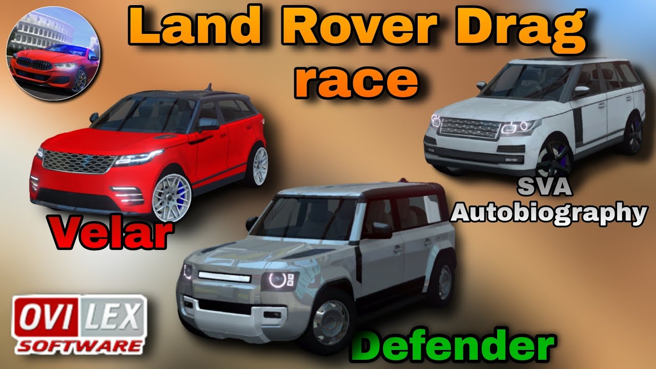 Driving School Sim | 2020 Defender vs Velar vs Range Rover | car ...