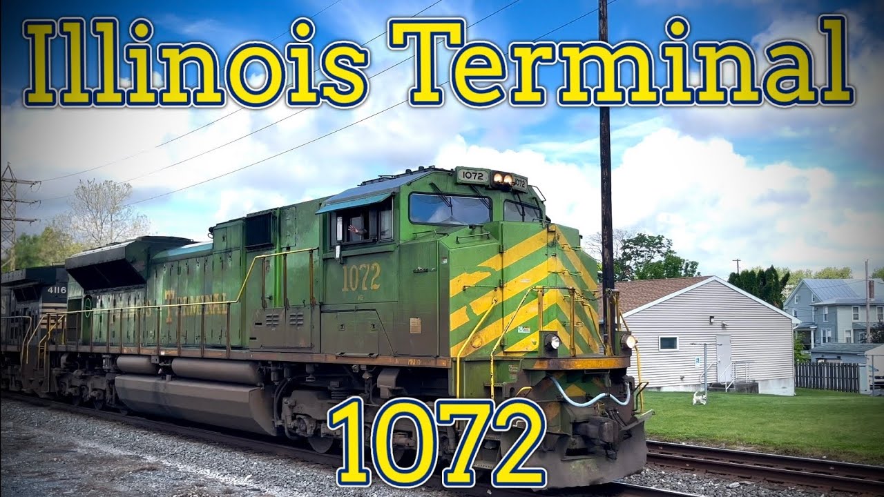 Illinois Terminal heritage leading through the valley - YouTube