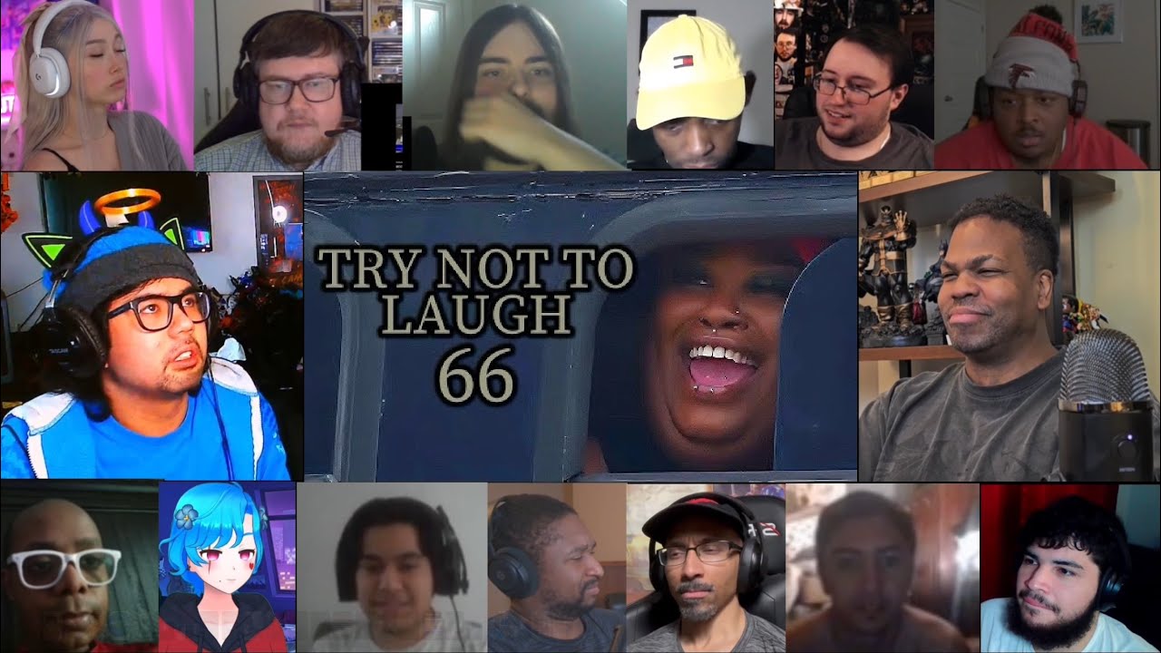 Try not to laugh CHALLENGE 66 - by AdikTheOne Reaction Mashup - YouTube