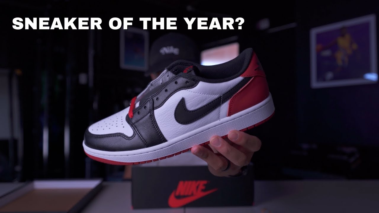 Air Jordan 1 Low OG Black Toe Unboxing and First Impressions - YouTube